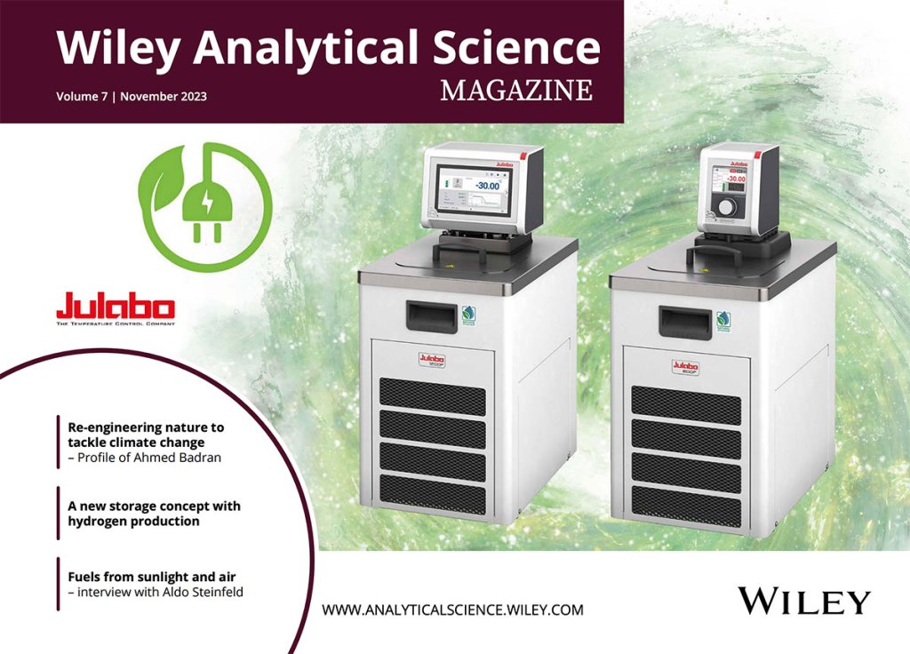 Wiley Analytical Science Magazine - Badran Lab